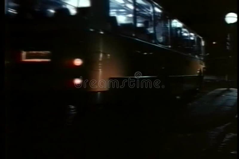 People Getting Off Public Transport at a Bus Stop during the Daytime ...