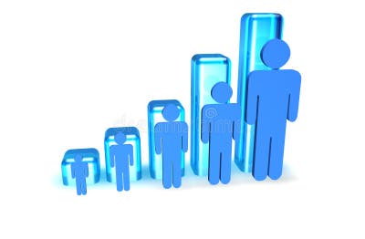 People Graph stock illustration. Illustration of future - 1230639