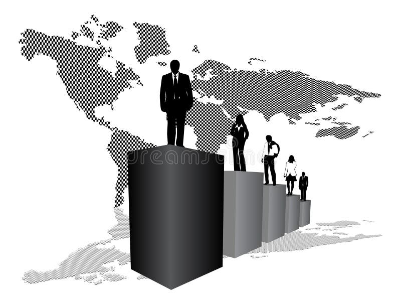 People And Graph Picture. Image: 7728938