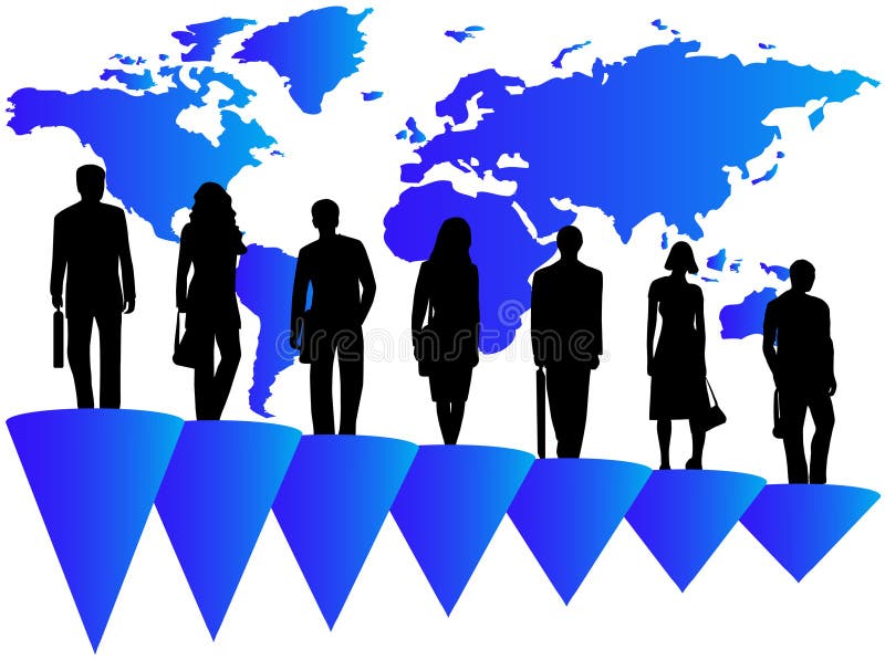 People And Graph Picture. Image: 7729006