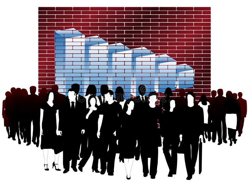 People And Graph Picture. Image: 7729006