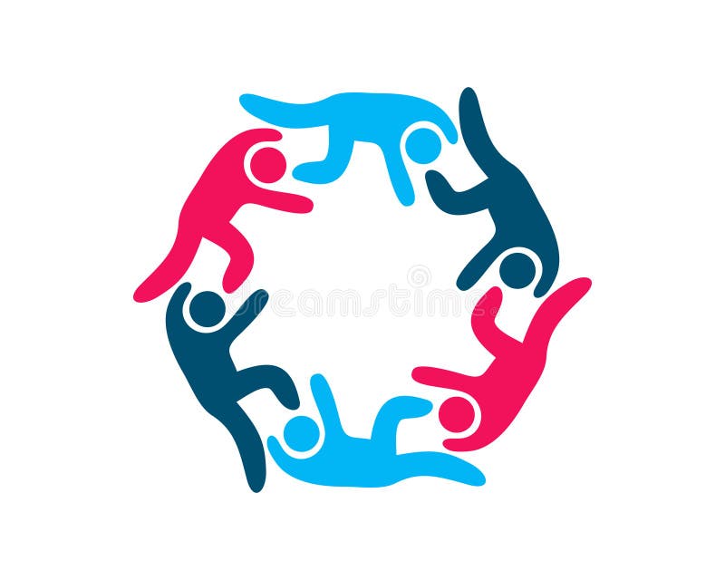 People Group 1 Logo Icon Template Stock Vector - Illustration of ...