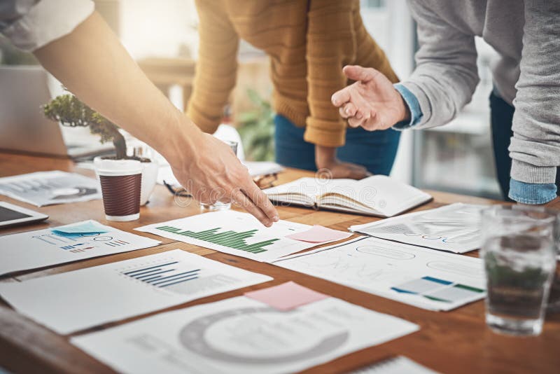 People, Group and Business Meeting with Analytics in Office As Web ...