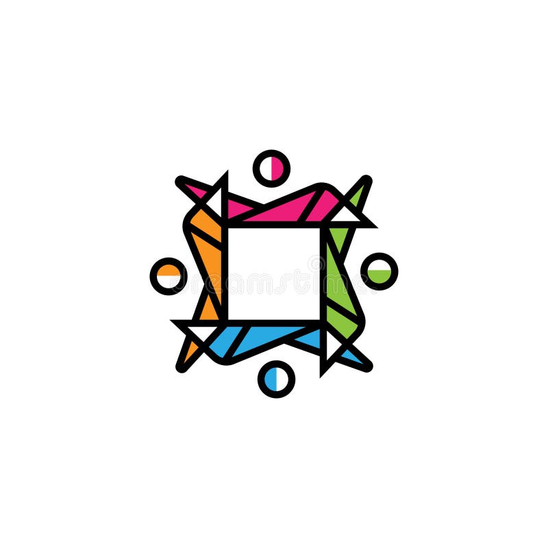 People Group Diversity Family Together Unity Logo Vector Illustration ...