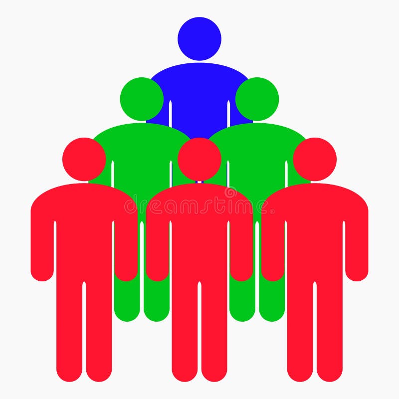 People group icon stock vector. Illustration of silhouette - 260576373