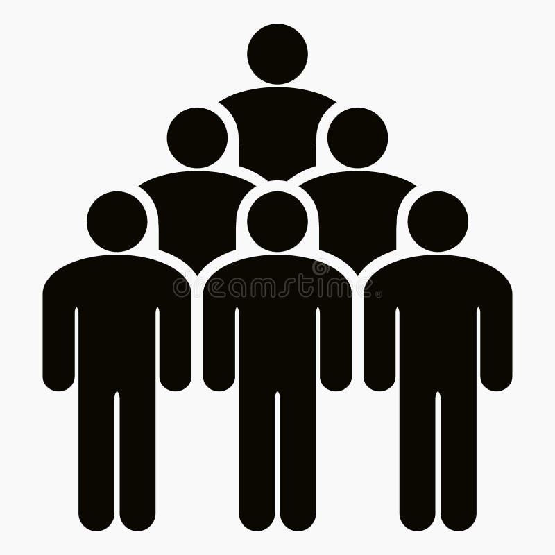 People group icon stock vector. Illustration of vector - 260576379