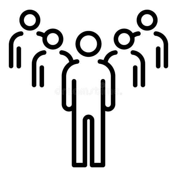 Group People Outline Stock Illustrations – 81,741 Group People Outline ...
