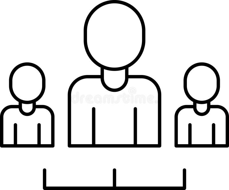 People Group Icon Set Team Worker User. Employee People Group Icon Team ...