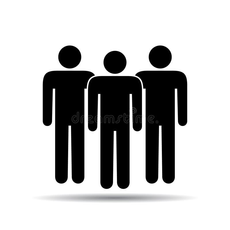 People Group Icon Silhoutte Stock Vector - Illustration of people ... People Group Icon Silhoutte Stock Vector - Illustration of people ...