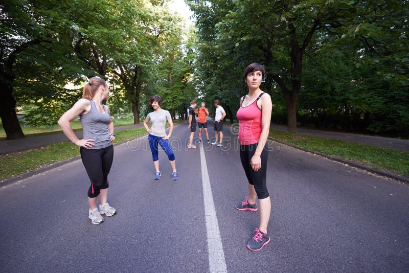 People group jogging stock photo. Image of exercise, feet - 60838098