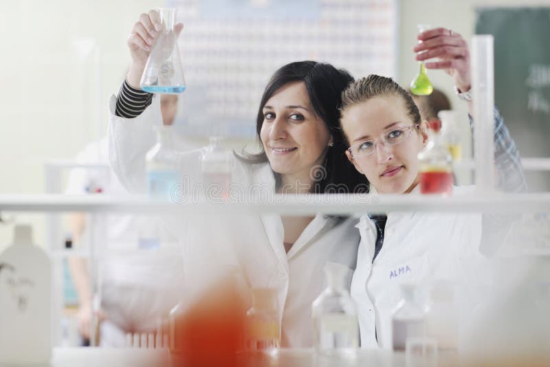 People group in lab stock image. Image of laboratory - 14010625