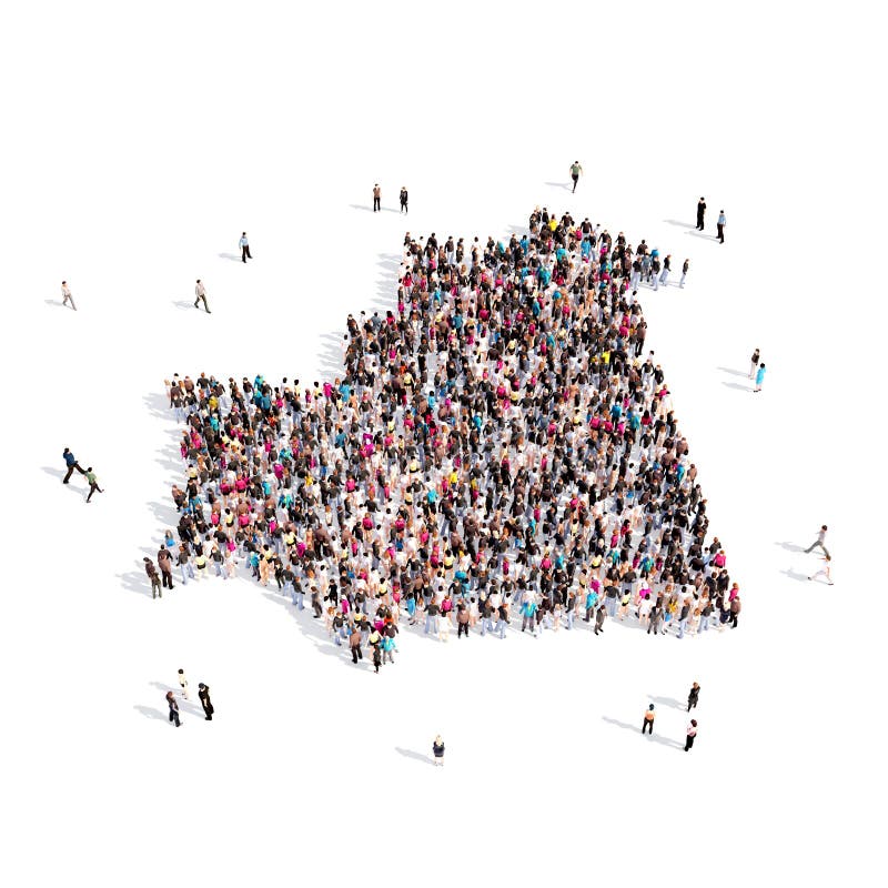 Mauritania People Map. Detailed Vector Silhouette. Mixed Crowd of Men ... Mauritania People Map. Detailed Vector Silhouette. Mixed Crowd of Men ...