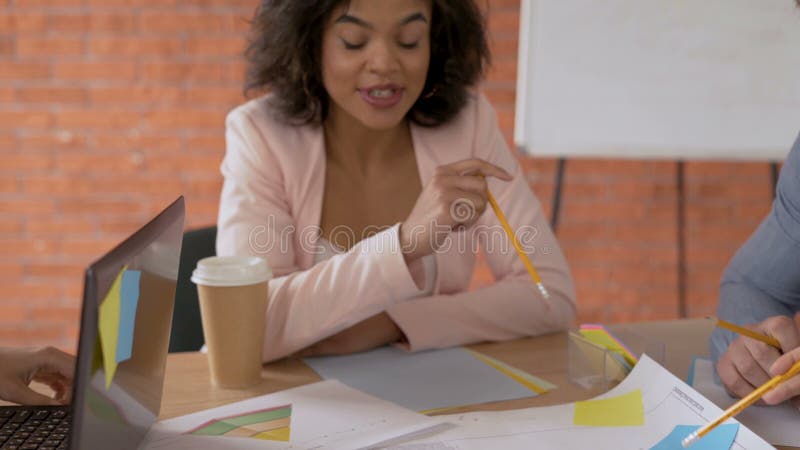 5 People a Group of Young Architects and Engineers are Working on a ...