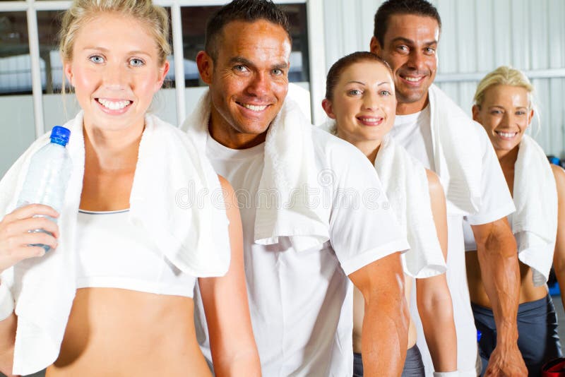 Fit young people stock photo. Image of exercising, caucasian - 30912612