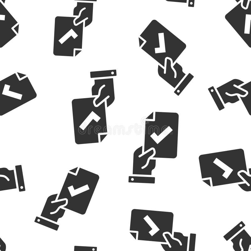 People Hand with Check Mark Icon in Flat Style. Accept Vector ...