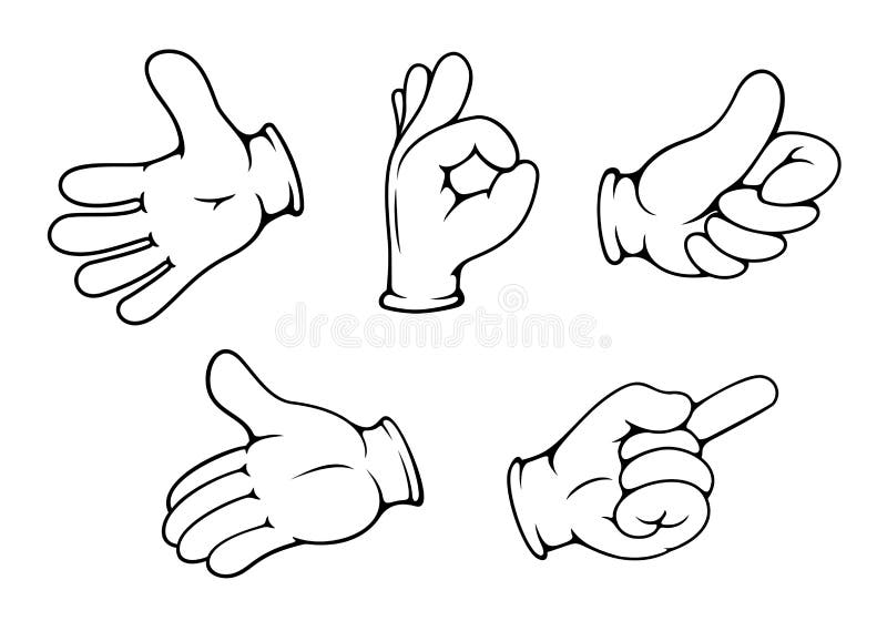 Cartoon Hand Middle Finger Stock Illustrations – 1,397 Cartoon Hand ...
