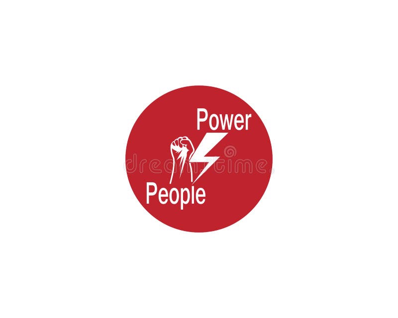 People Hand Protest Logo Vector Template Stock Illustration ...
