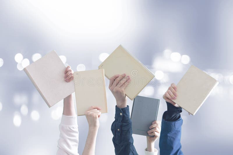 The People Hands Holding Books, Learning and Studying, Knowledge ...