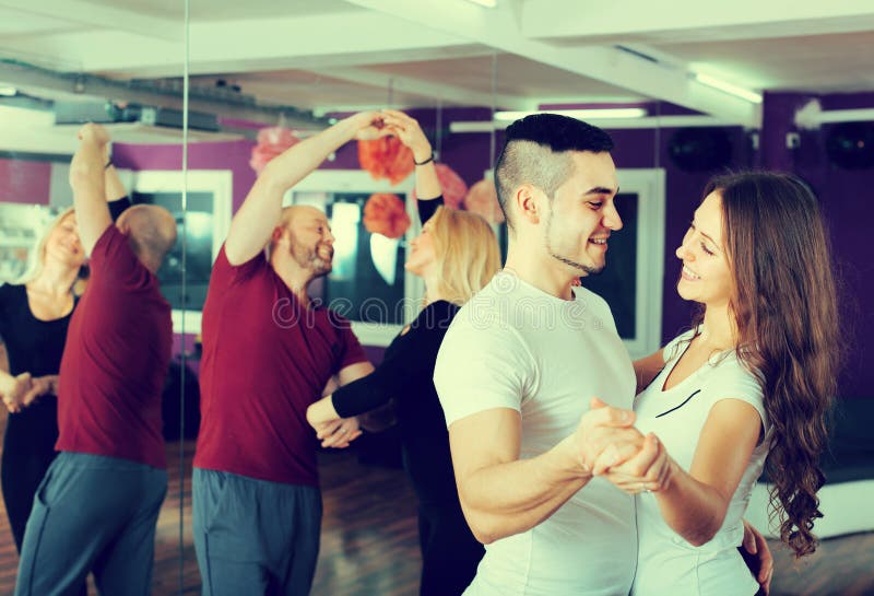 People Having Dancing Class Stock Photo - Image of club, choreography ...