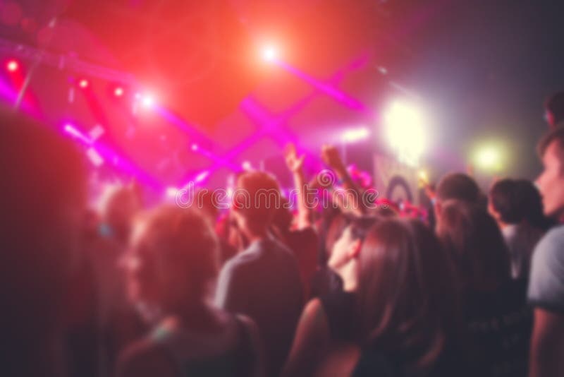 People Having Fun at the Concert. Editorial Photography - Image of ...