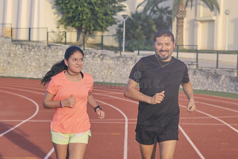 People Having Fun Doing Track and Field Stock Image - Image of field ...