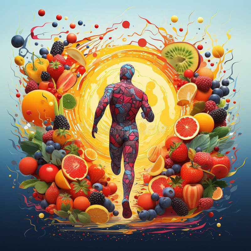 People with Healthy Habits. Healthy Eating, Running Stock Photo - Image ...