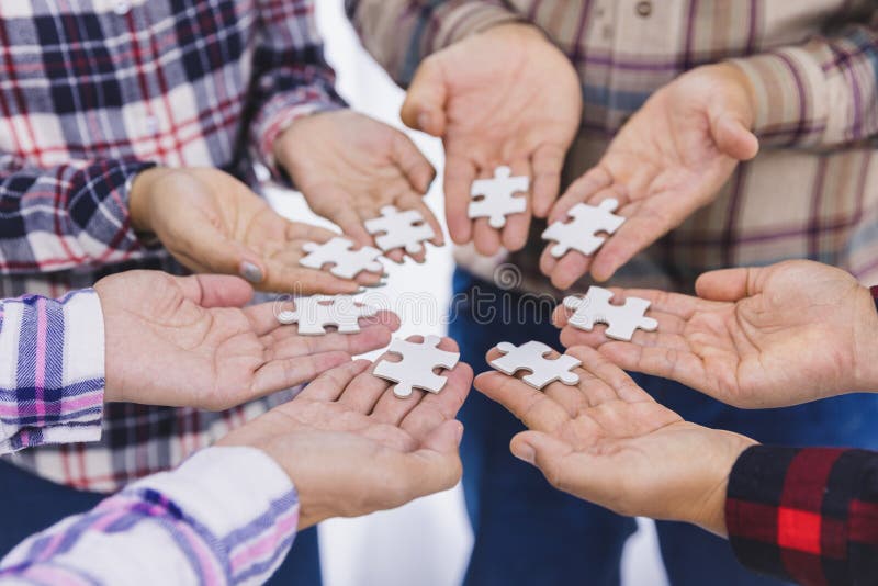 People Helping in Assembling Puzzle, Cooperation in Decision Making ...