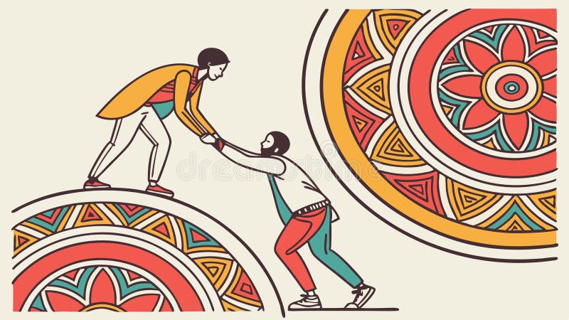 Helping Each Other Vector Stock Illustrations – 902 Helping Each Other Vector Stock ...