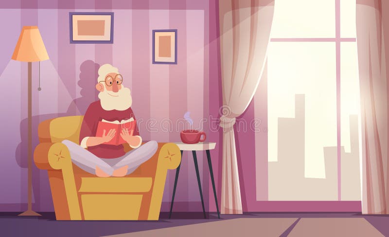 People Hobbies. Cartoon Background with Active Interesting Activities ...