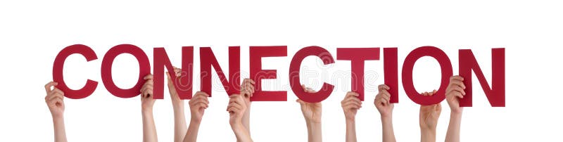 People Holding Connection stock image. Image of marketing - 41726571