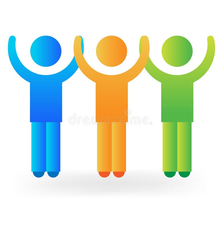 Rainbow People Holding Hands Stock Illustrations – 1,292 Rainbow People ...