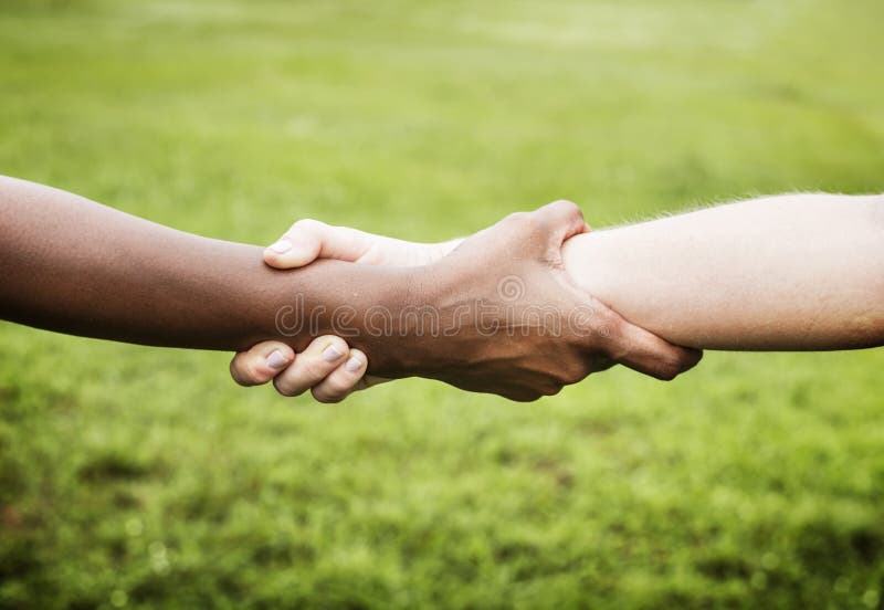 People Holding on To Each Other Stock Photo - Image of leadership ...