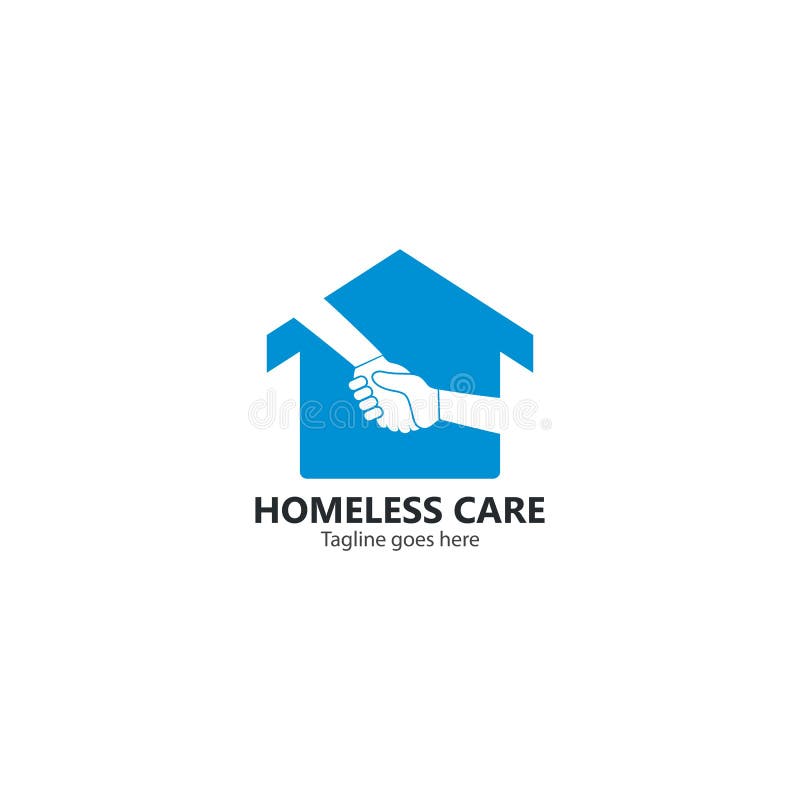 People Homeless Care Logo Vector Icon Illustration Stock Vector ...