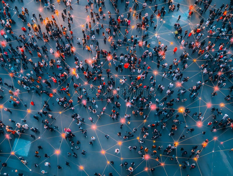 People Human Network Connections Stock Photo - Image of linked ...