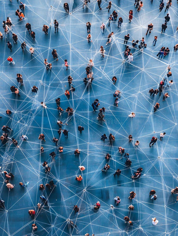 People Human Network Connections Stock Image - Image of relations, data ...
