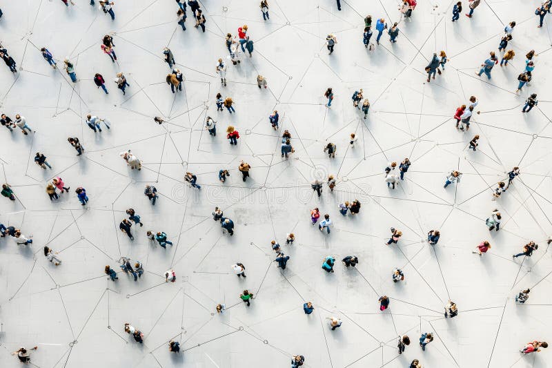 People Human Network Connections Stock Image - Image of community ...