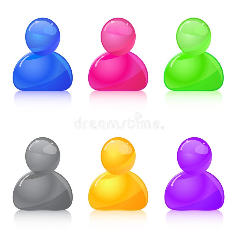 Msn people icon 2 stock vector. Illustration of instant - 3848206