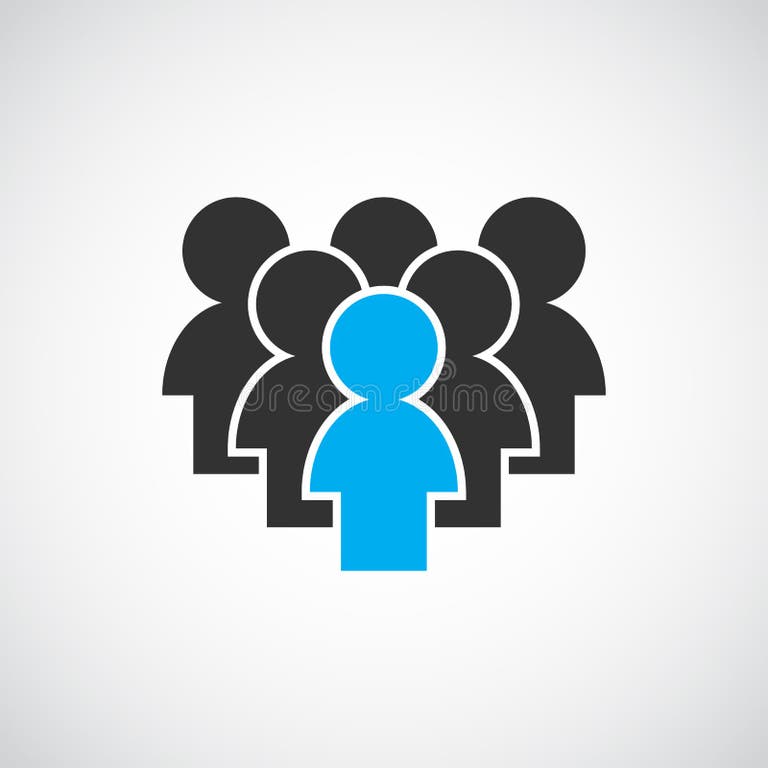 People Icon , Flat Design , Vector Illustration Stock Vector ...