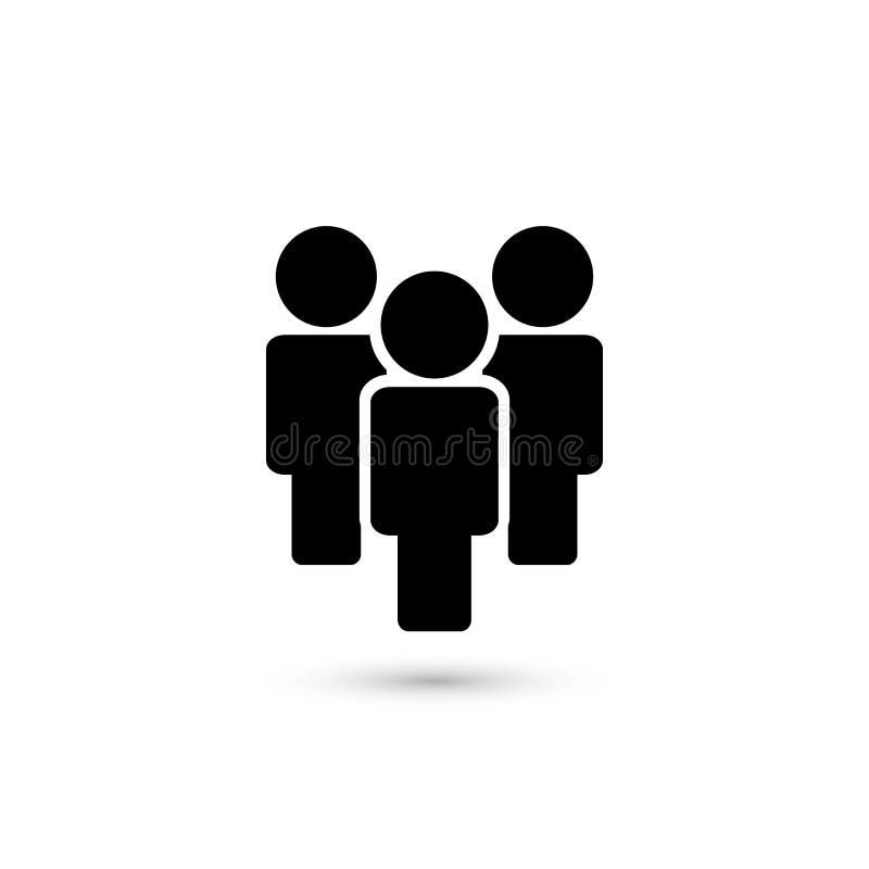 People Icon in Flat Style. People Symbol for Your Web Site Design, Logo ...