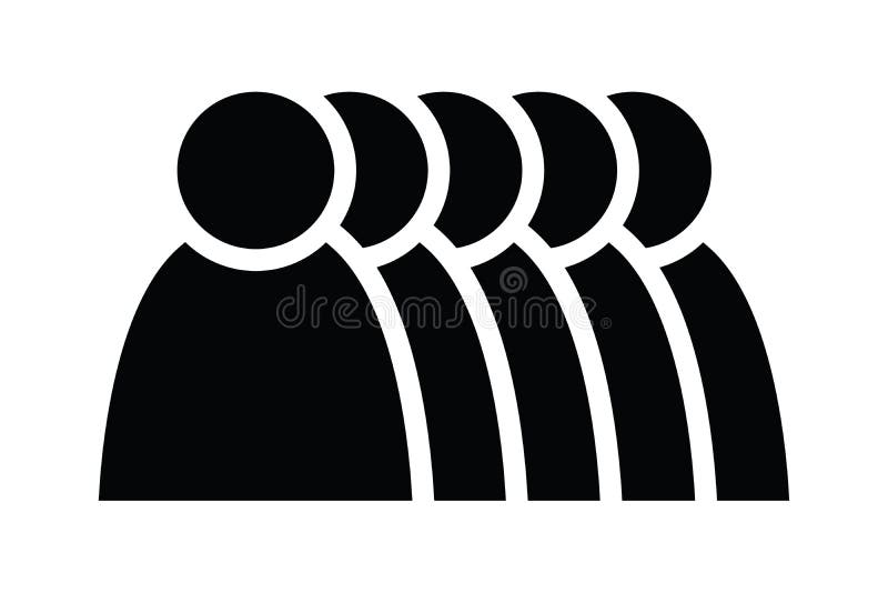 5 People Icon. Group of Persons. Simplified Human Pictogram Stock ... 5 People Icon. Group of Persons. Simplified Human Pictogram Stock ...