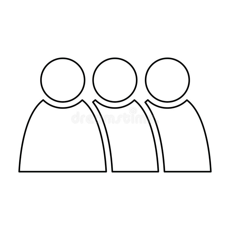 3 People Icon. Group of Persons. Simplified Human Pictogram. Modern ... 3 People Icon. Group of Persons. Simplified Human Pictogram. Modern ...