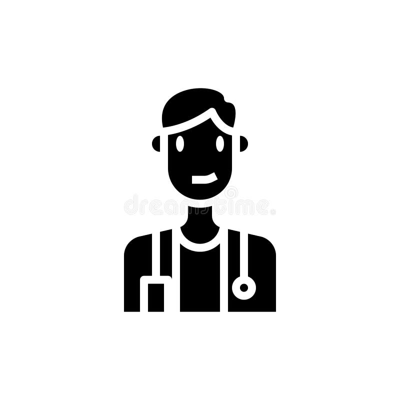 Doctor Icon Avatar Vector Illustration Stock Vector - Illustration of ...