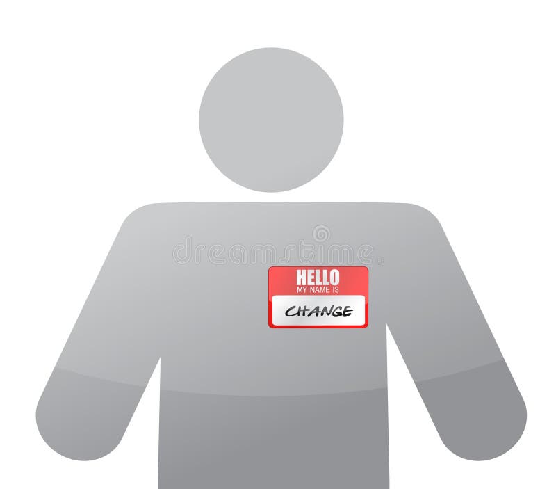 Name Change Clipart