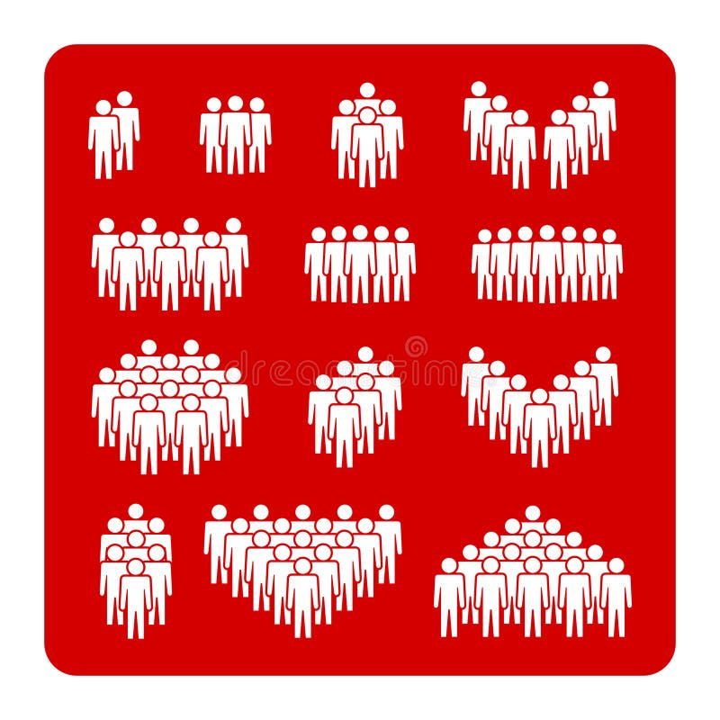 People icon set stock vector. Illustration of human - 316542778