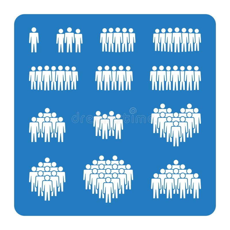 People icon set stock vector. Illustration of icon, white - 316543006