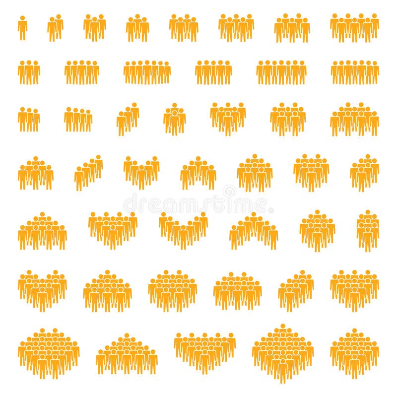 People icon set stock vector. Illustration of isolated - 315793260