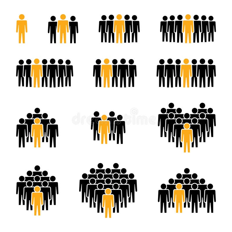 People icon set stock vector. Illustration of society - 315793274