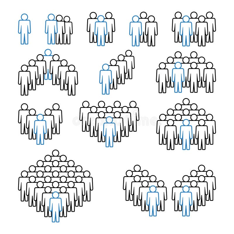 People icon set stock vector. Illustration of work, group - 316317969