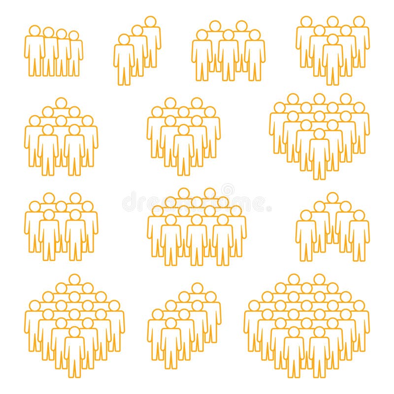 People icon set stock vector. Illustration of society - 316318338