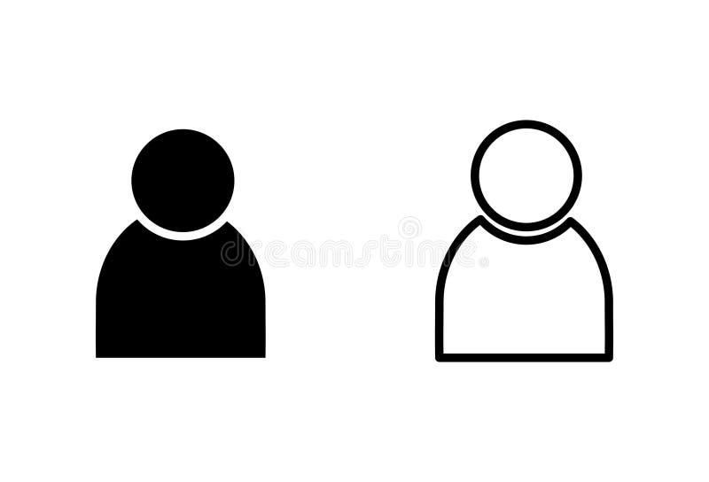 People Icon . Person Icon Vector. User Icon Vector Stock Vector ...